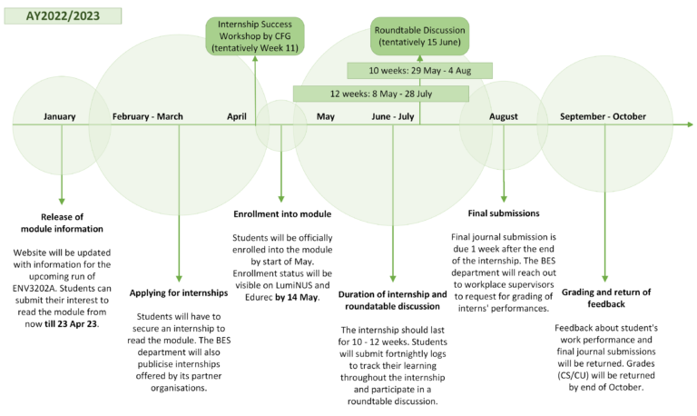 Internships | NUS Environmental Studies